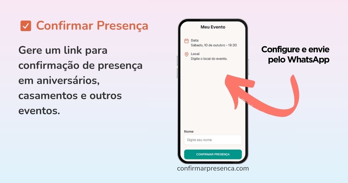 Login | Confirmar Presença